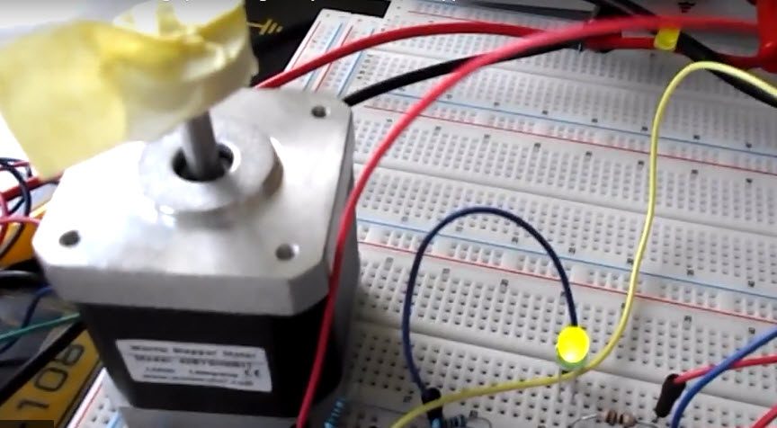 How To Control Speed Of High Torque Nema 17 Stepper Motor Visuino Visual Development For Arduino