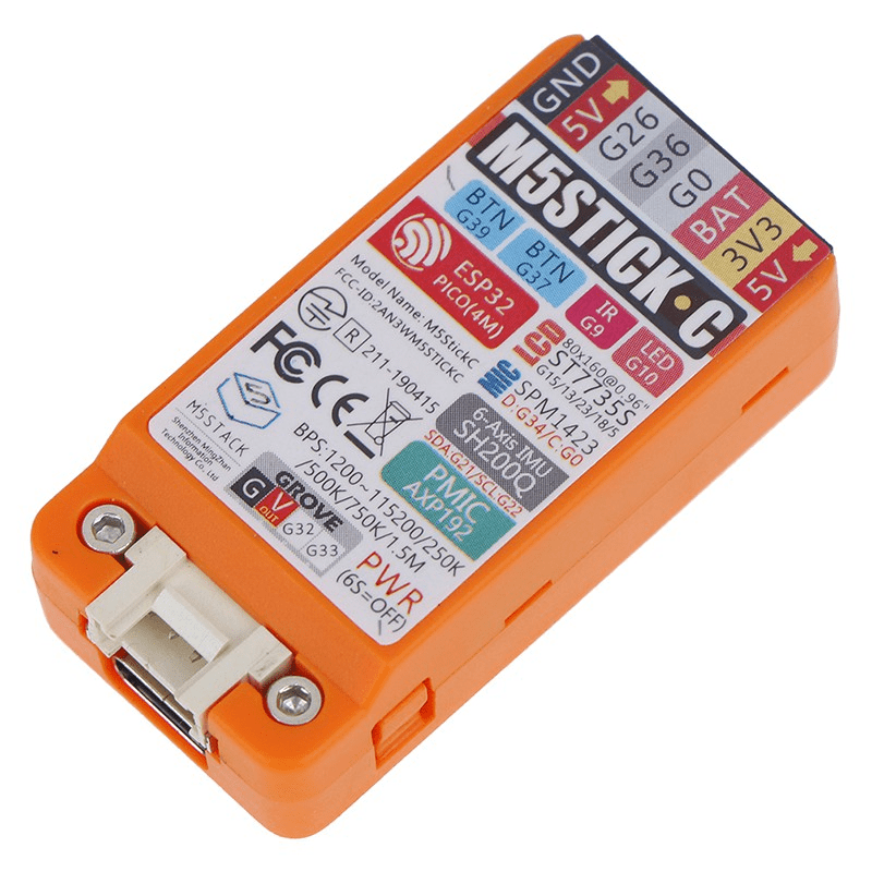 How To Program Esp32 M5stack Stickc Visuino Visual Development For Arduino 1001