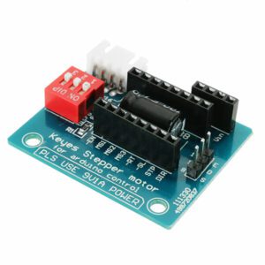 Control NEMA 17 Stepper Motor With A4988 Driver and Arduino - Visuino - Visual Development for ...