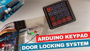 Keypad Controlled Door Locking System Using Arduino - Visuino - Visual Development for Arduino