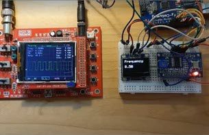 Arduino DDS Frequency Sweep – Signal Generator AD9850 - Visuino - Visual Development for Arduino