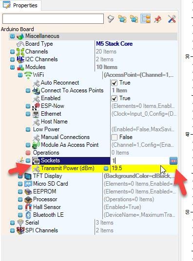 M5stack Core Esp32 Get Time And Date From The Internet Visuino Visual Development For Arduino