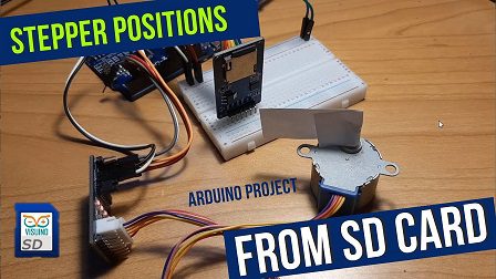 Get Stepper Motor Positions From SD Card - Visuino - Visual Development for Arduino