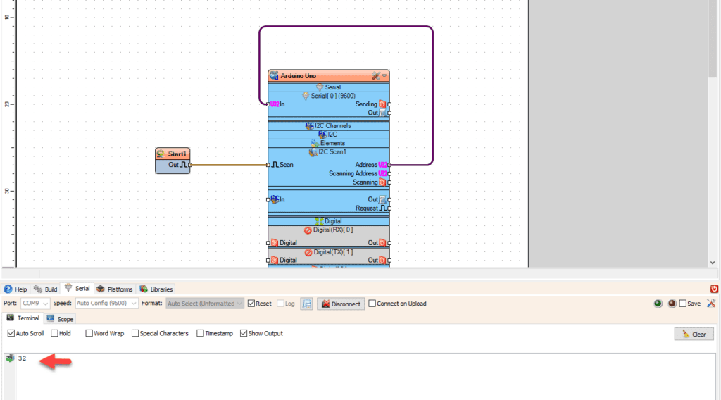 How to Use PCF8574 GPIO Extender With Arduino or ESP32 - Visuino - Visual Development for Arduino