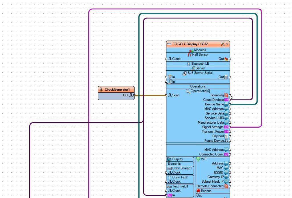 Finding A Lost Bluetooth Device With Lilygo Ttgo T Display Esp32 Visuino Visual Development