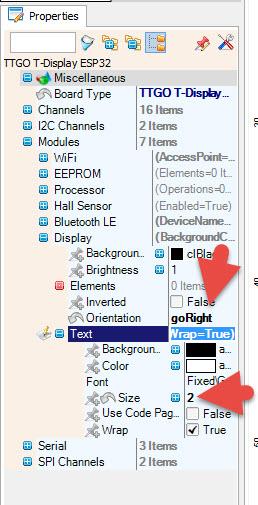 ESP32 TTGO Bluetooth Device Scanner - Visuino - Visual Development for Arduino
