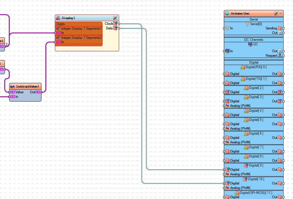 4 Digit Countdown Timer Minutes And Seconds Arduino Tutorial Visuino Visual Development