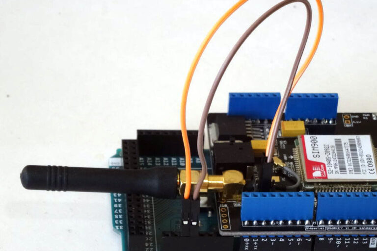 Arduino GSM setup - Visuino - Visual Development for Arduino