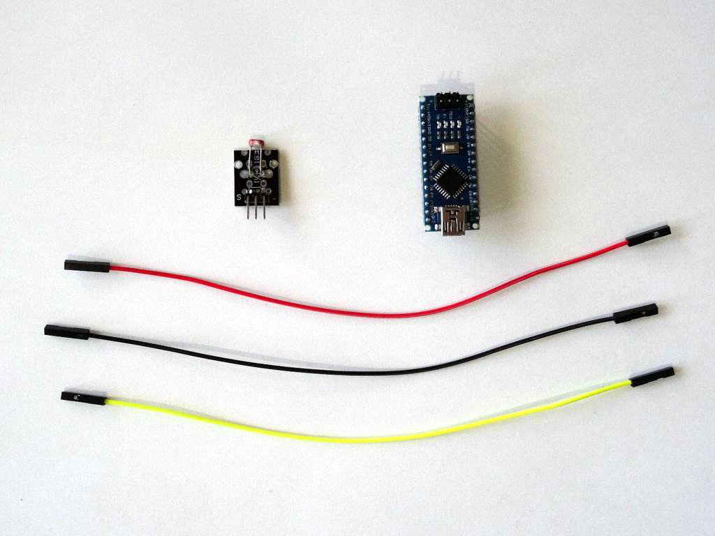 Arduino Nano: Using Passive Photo Resistor Sensor With Visuino - Visuino - Visual Development ...