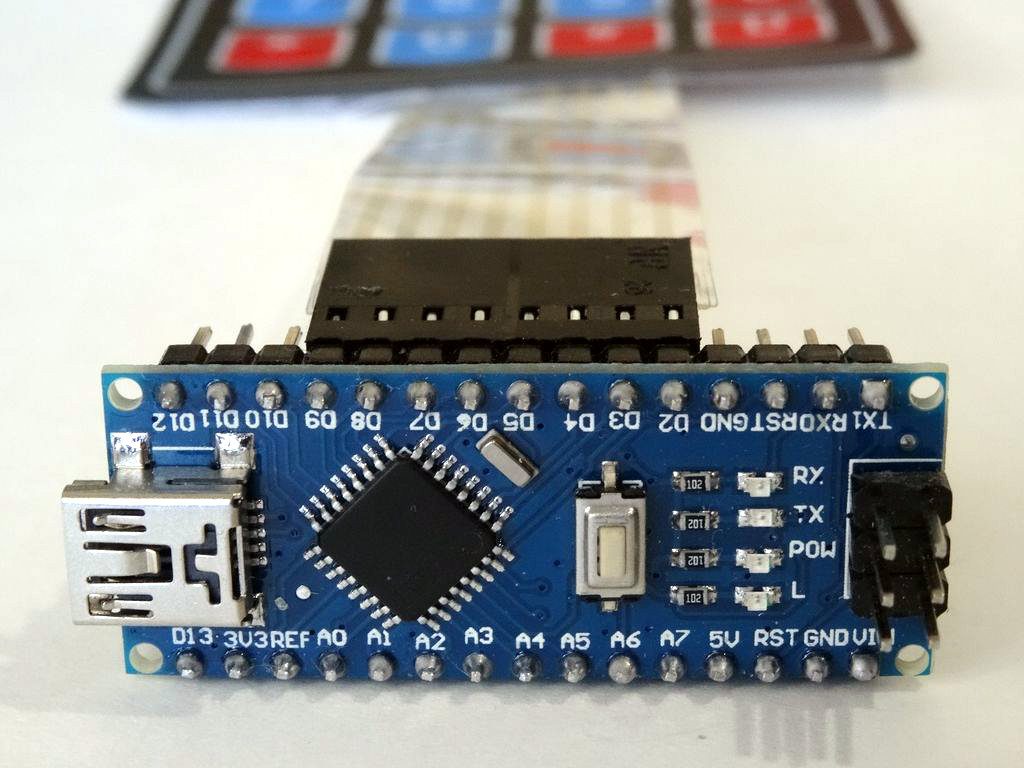 Arduino Nano: Matrix Keypad With Visuino - Visuino - Visual Development for Arduino