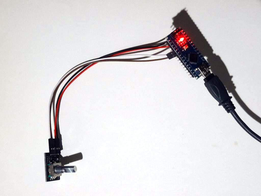 Arduino Nano: Rotary Encoder With Visuino - Visuino - Visual Development for Arduino
