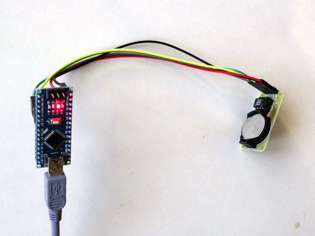 Arduino Nano: DS1302 Real Time Clock(RTC) With Visuino - Visuino - Visual Development for Arduino