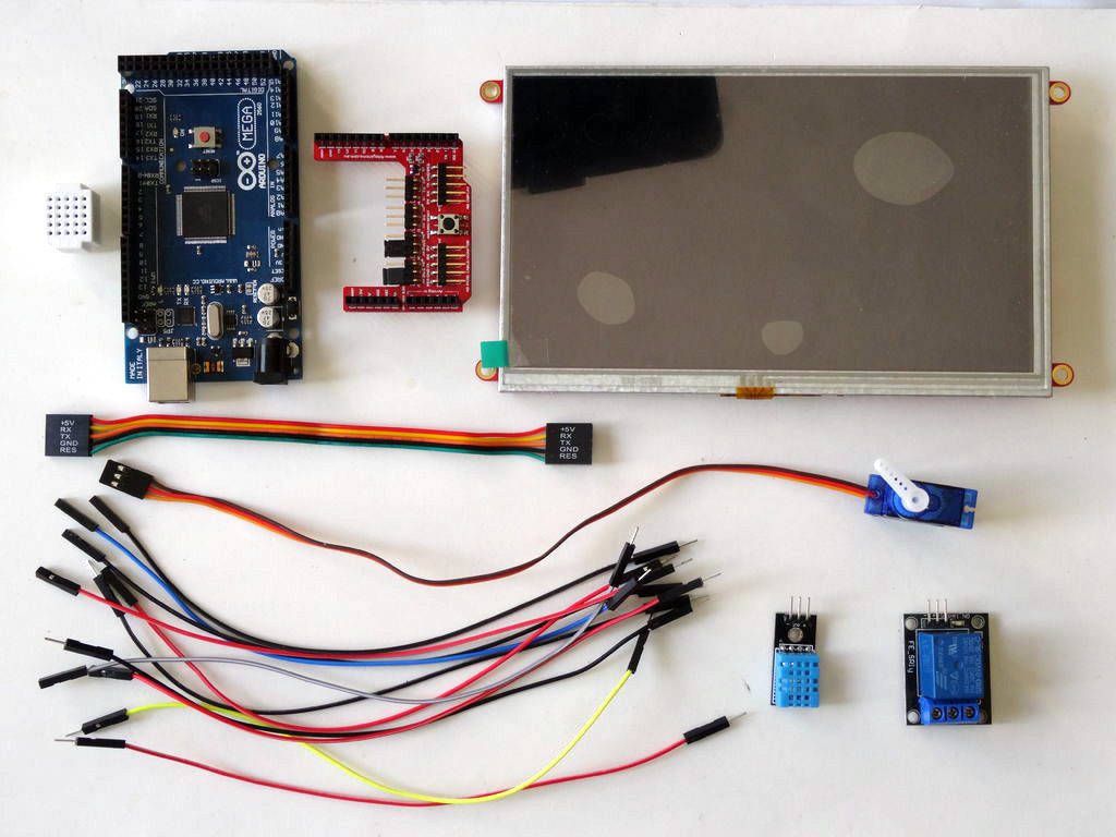 Arduino and Visuino: Connect 4D Systems ViSi Genie Smart Touchscreen Display to Arduino ...