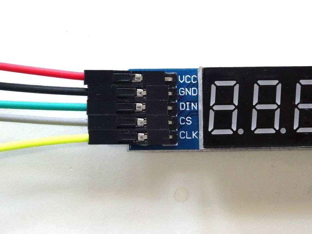 Arduino Nano And Visuino 7 Segment Display Clock With Max7219 And 4244