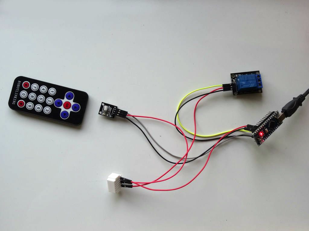 Arduino Nano and Visuino: Infrared Remote Controlled Relay - Visuino - Visual Development for ...