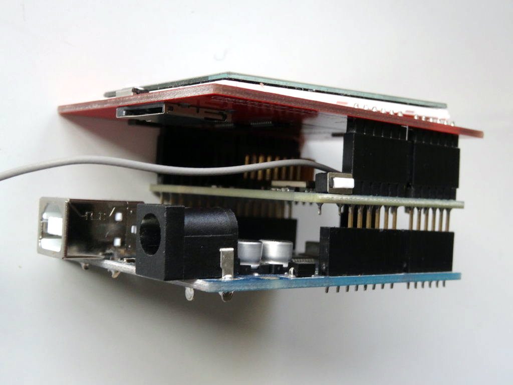 Arduino Uno and Visuino: GPS Location Display With GPS and TFT Touchscreen Display Shields ...