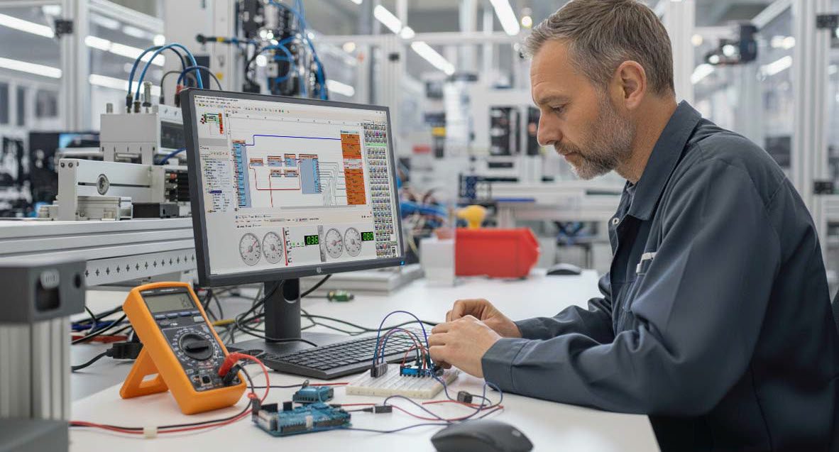 Industry - Visuino - Visual Development for Arduino